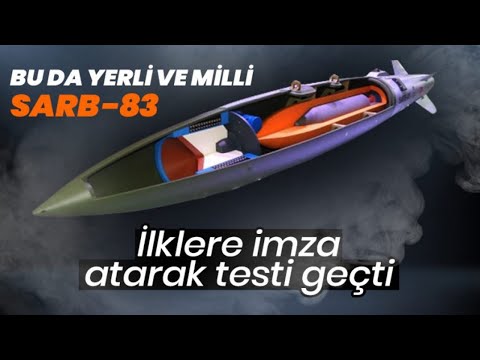 Beton delici uçak bombası SARB-83 testi geçti