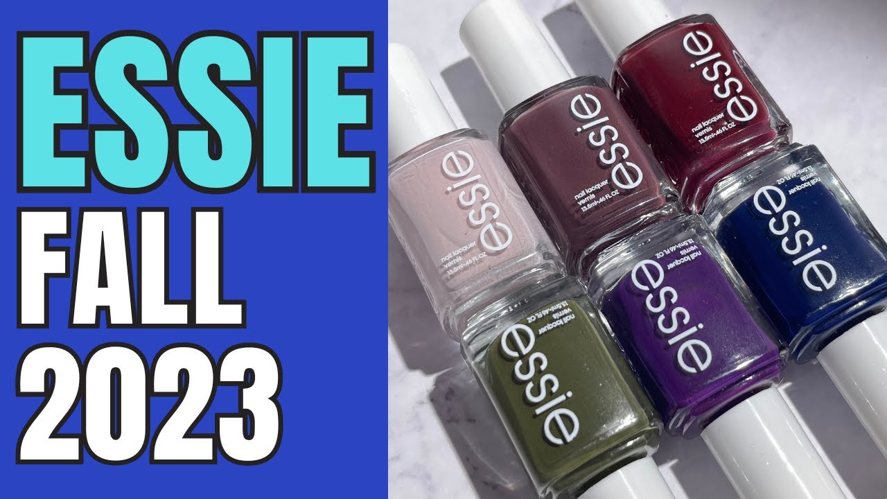 Essie "Step Out Of Line" Collection Review + Comparisons | Fall2023 - YouTube