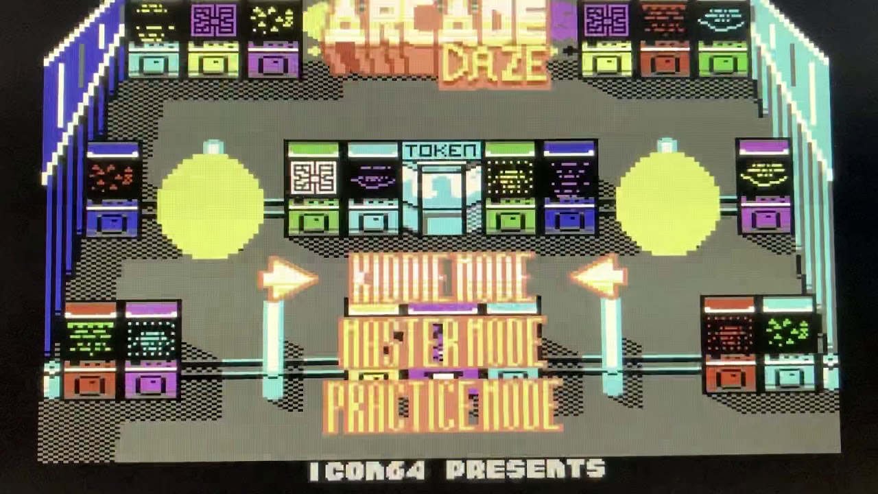 ARCADE DAZE C64 - YouTube