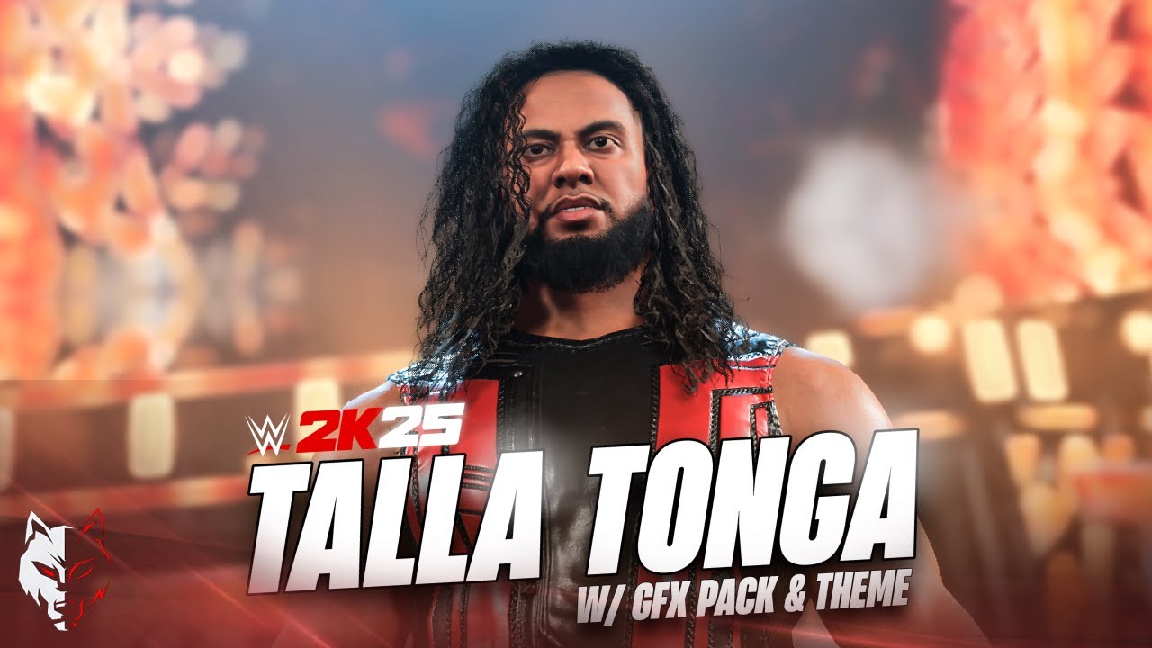 Talla Tonga - WWE 2K25 W/ Entrance, GFX Pack & Theme | WWE 2K25 PC Mods ...