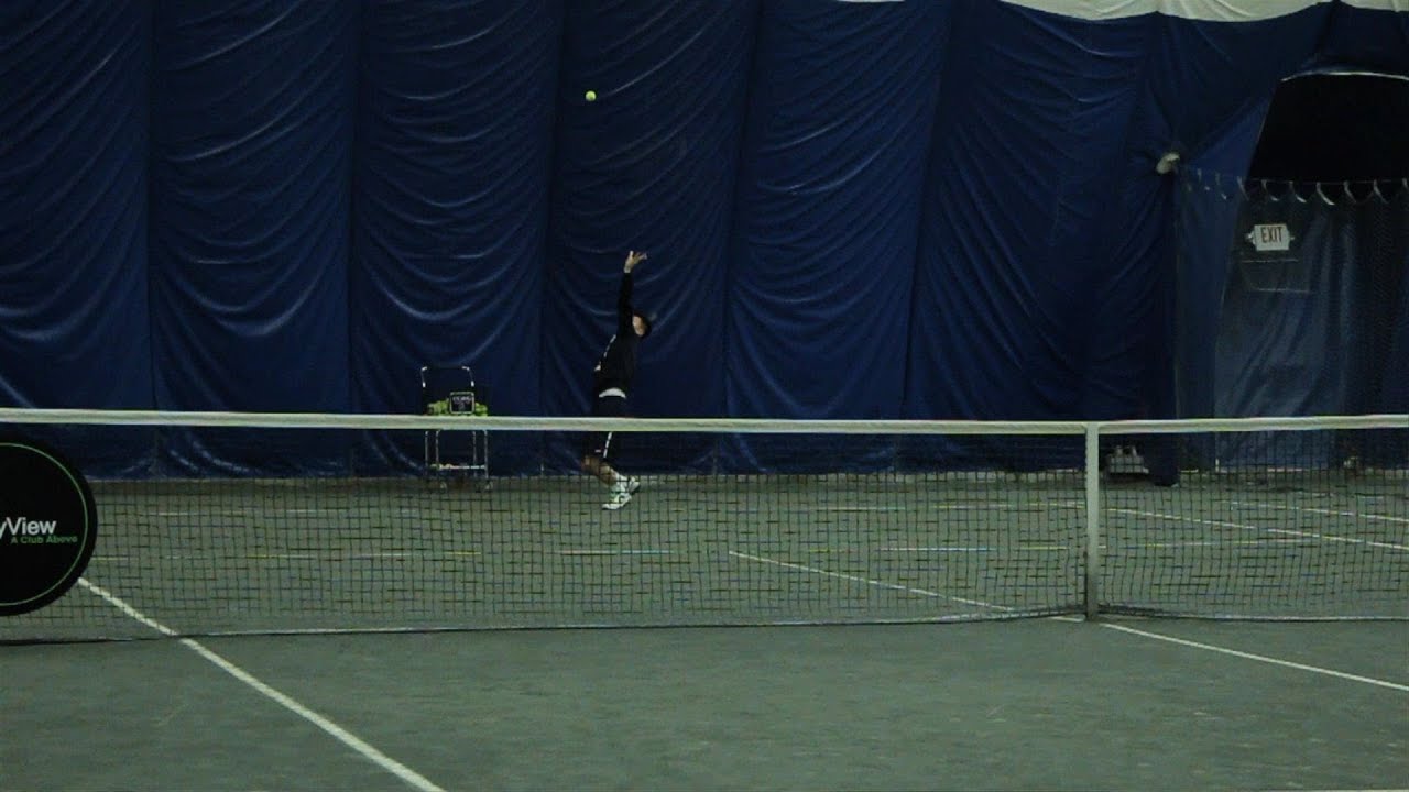 How to Hit a Kick Serve | Tennis Lessons - YouTube