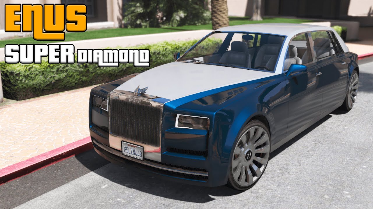 Enus Super Diamond S (Rolls-Royce Phantom) | GTA V Lore Friendly Car ...