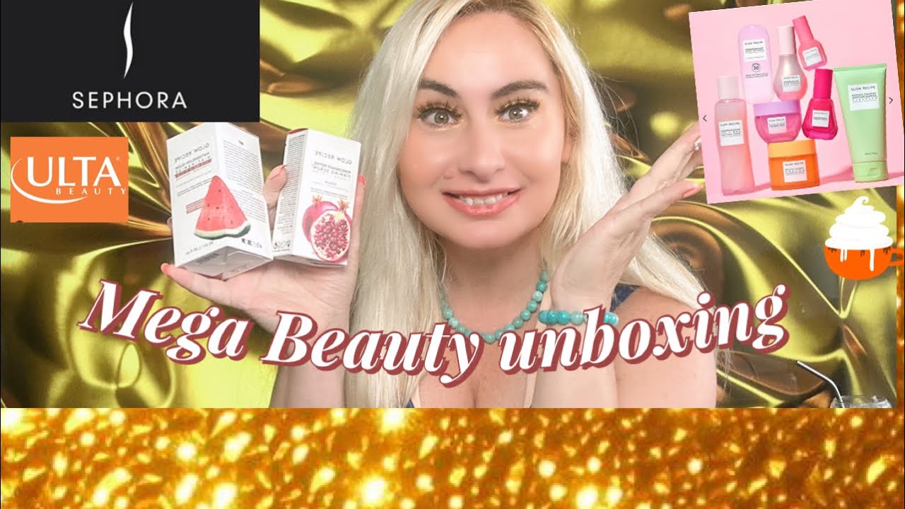 Mega Beauty unboxing!🛍️unboxing ALL new Skin Care &Hair Care & Body ...