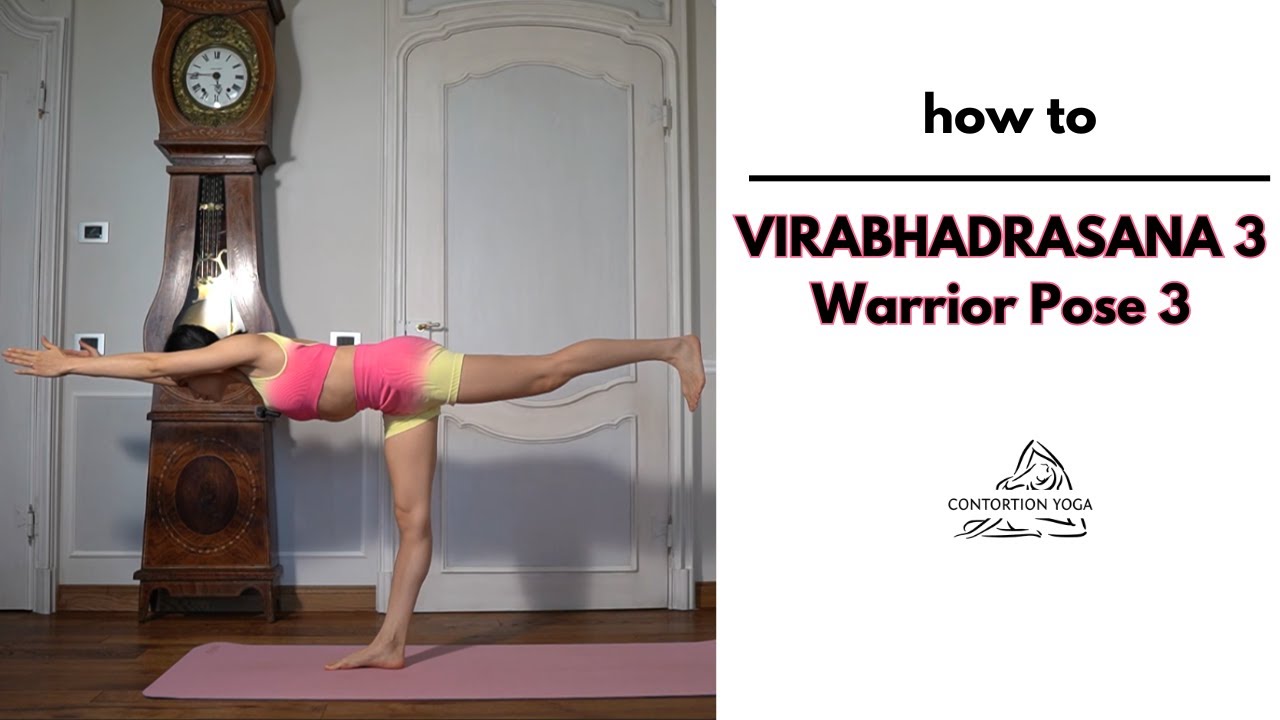 How To Do Warrior Pose 3 (Virabhadrasana 3) Yoga Tutorial -Alignment ...