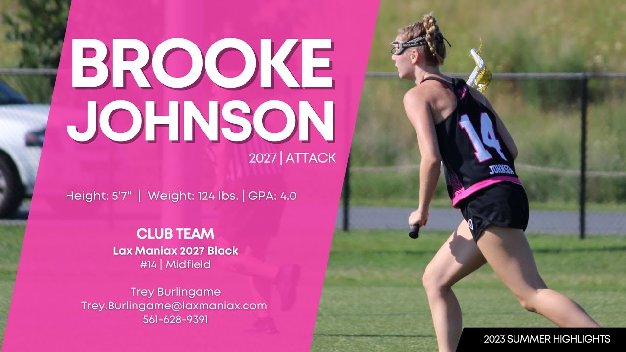 Brooke Johnson – 2023 Summer Highlights - YouTube