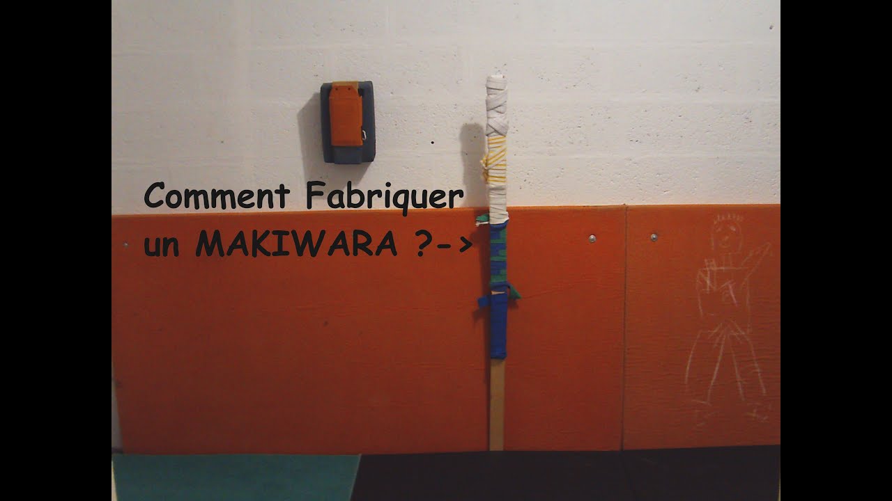 Comment faire un MAKIWARA ? How to make a MAKIWARA ? - YouTube