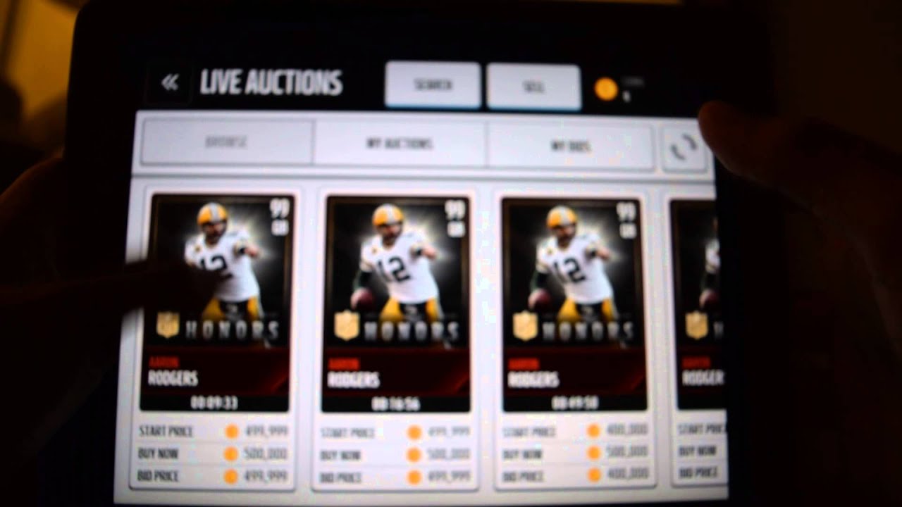 All Glitched Players and How to get them from Madden Mobile - YouTube