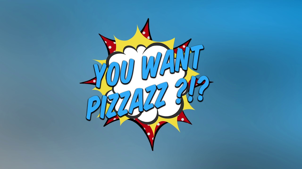 You Want Pizzazz — Logo Animation - YouTube