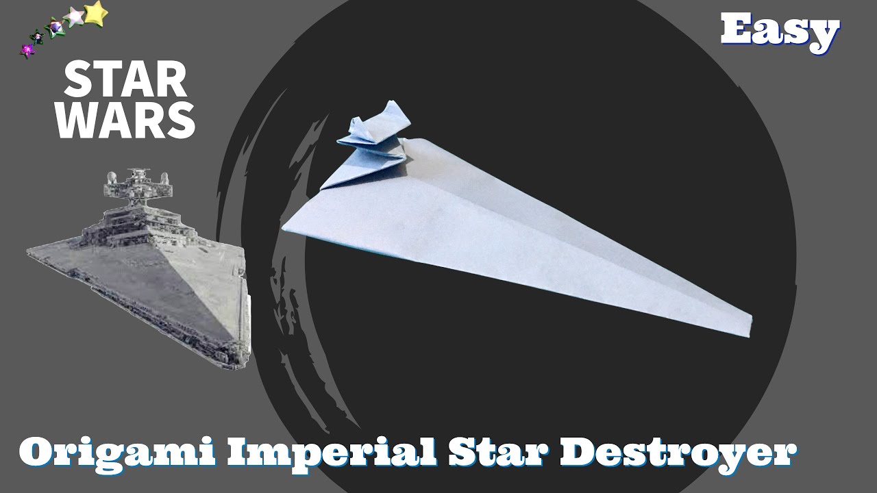 How To Make Origami Star Wars Ships Star Wars Origami | How To Make A How To Make Origami Star Wars Ships Star Wars Origami | How To Make A