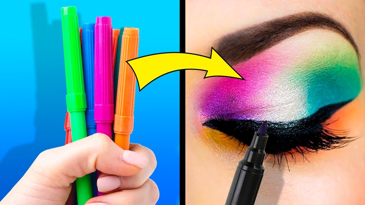 17 MAKEUP TRICKS AND HACKS YOU NEED TO TRY - YouTube