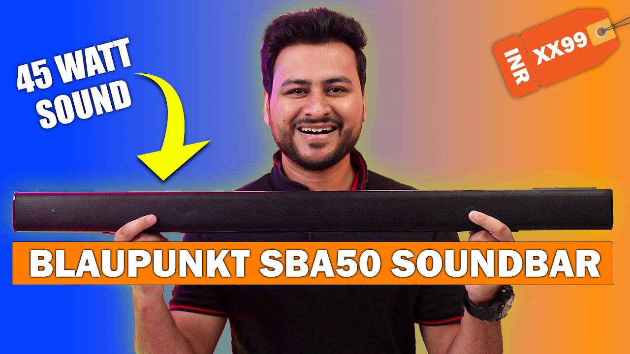 Blaupunkt SBA50 Soundbar Review | Sound and MIC Testing | Best Budget ...