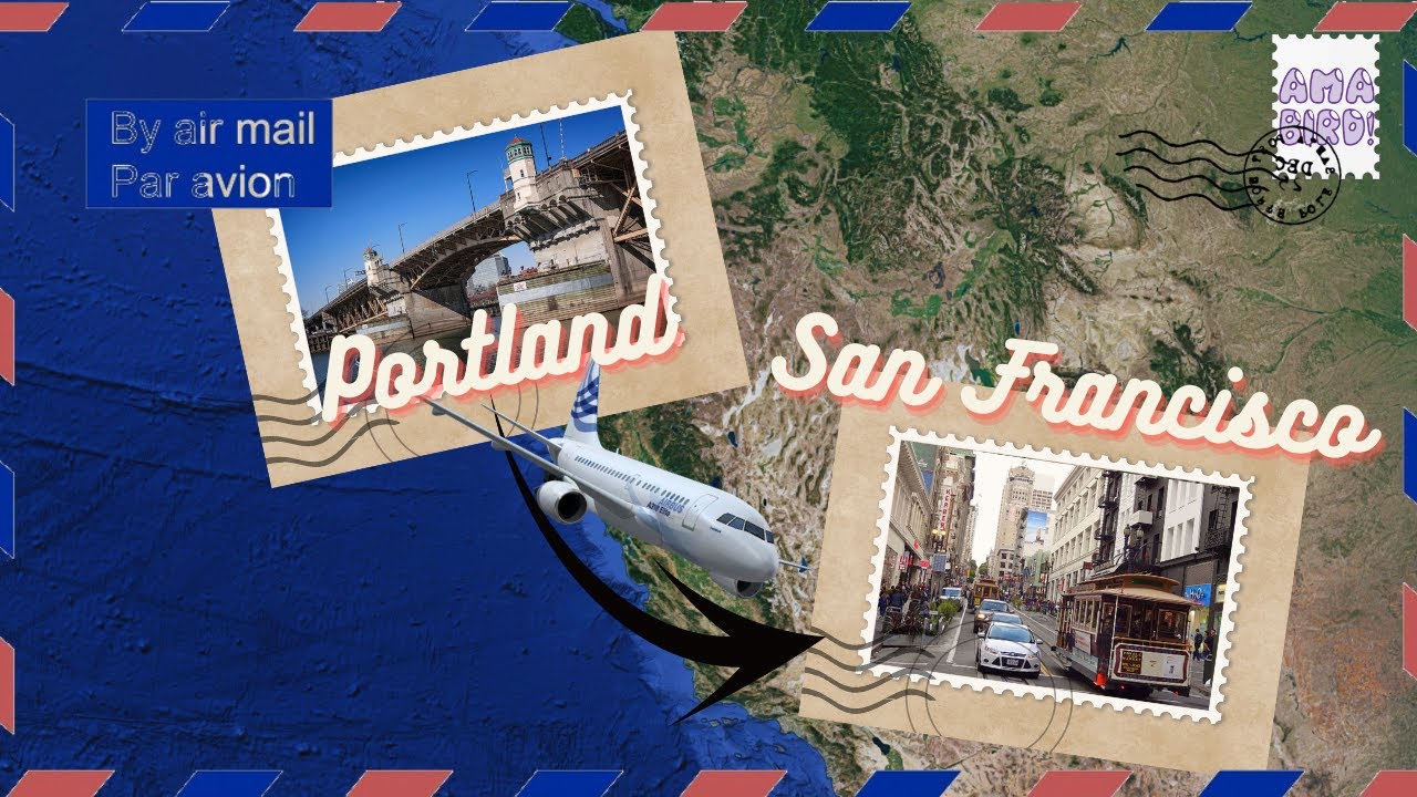 MS Flight Sim: Portland to San Francisco Time lapse - YouTube