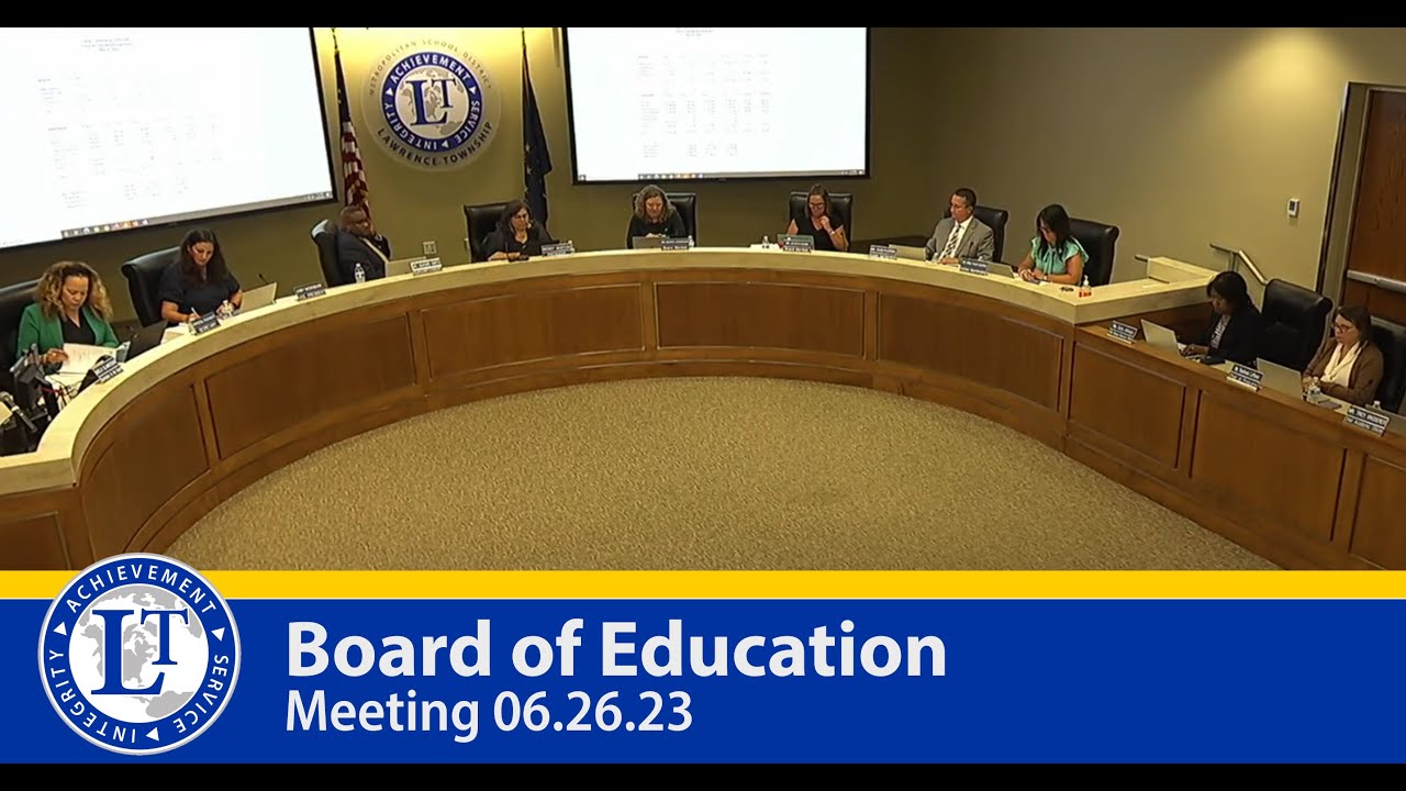 MSDLT Board of Education Board Meeting 6/26-2023 - YouTube