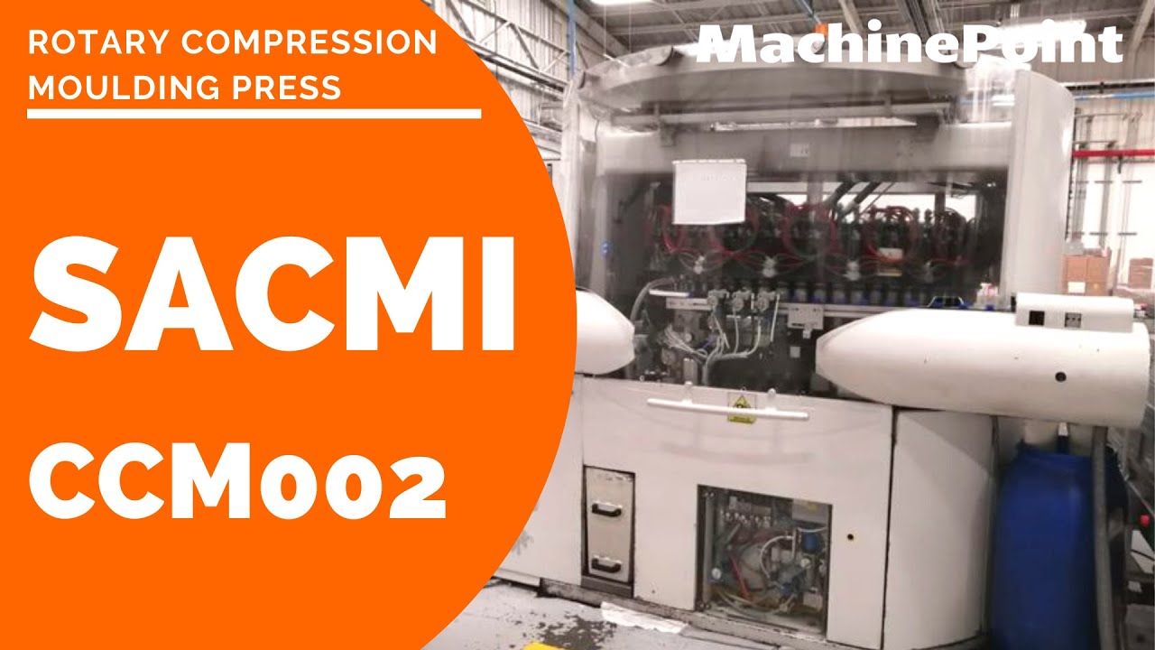 SACMI CCM002 Rotary compression moulding press | SACMI Machines - YouTube