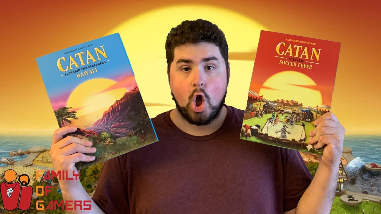 NEW Catan Soccer Fever & Hawaii Unboxing - YouTube