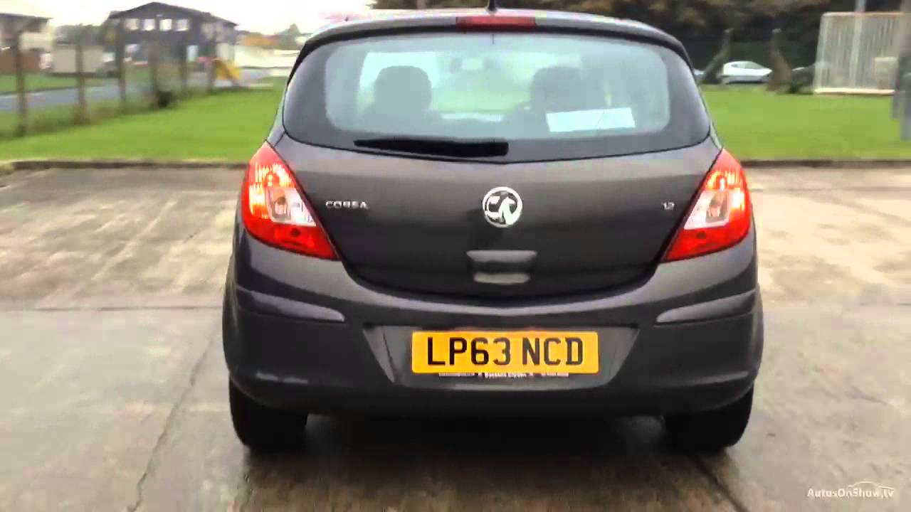 VAUXHALL CORSA DESIGN AC GREY 2014 - YouTube