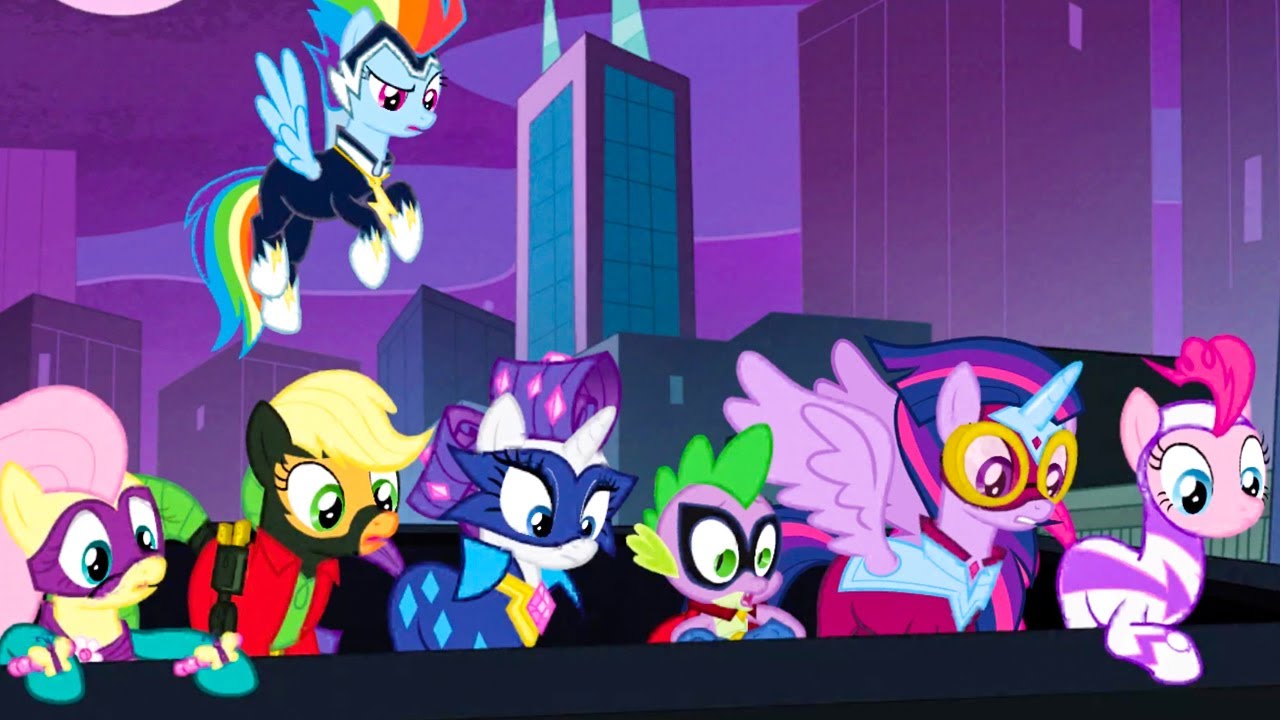 My Little Pony: Power Ponies - Interactive Animations Storybook - MLP ...