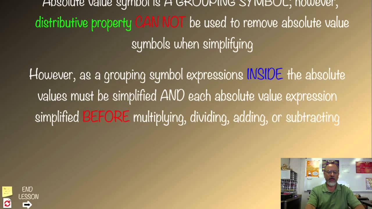 A21E Absolute Value and PEMDAS - YouTube