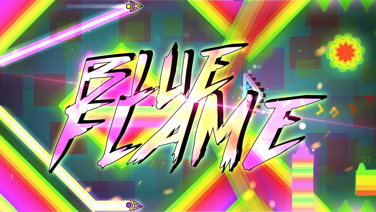 "Blue Flame" (Demon) by SaabS | Geometry Dash 2.11 - YouTube