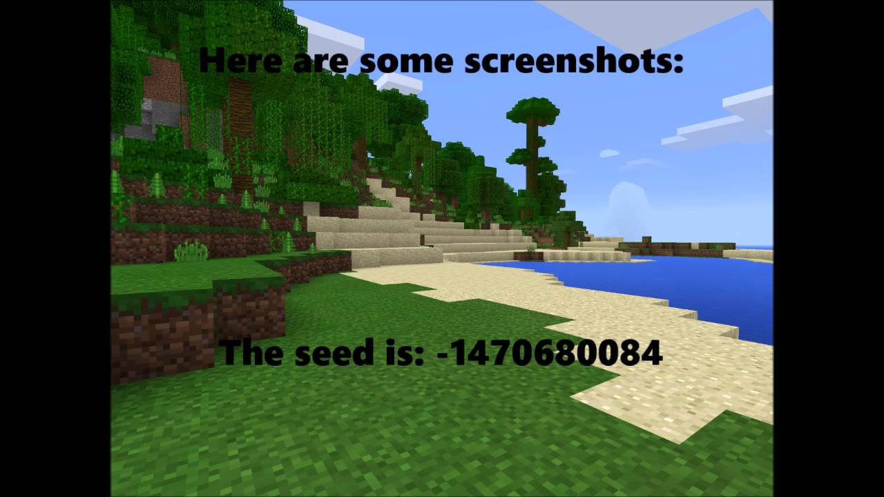 Minecraft Tropical Islands Seed - YouTube