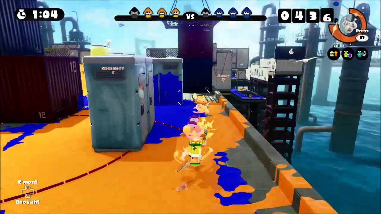 Splatoon - First Game Ever - YouTube