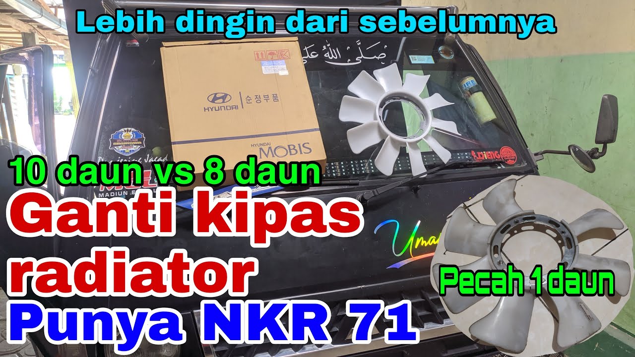 Ganti kipas radiator L300 - YouTube