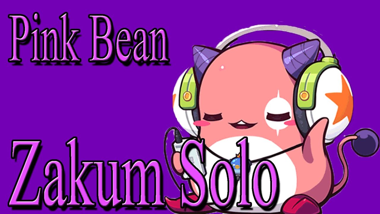 Maplestory - Pink Bean Zakum Solo - YouTube