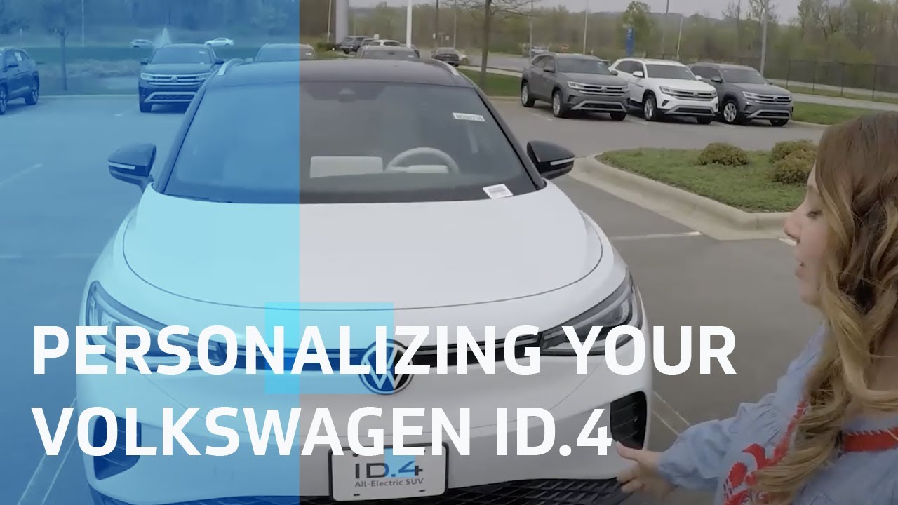 Personalizing your 2021 Volkswagen ID.4 | VW Accessories | Car Tour ...