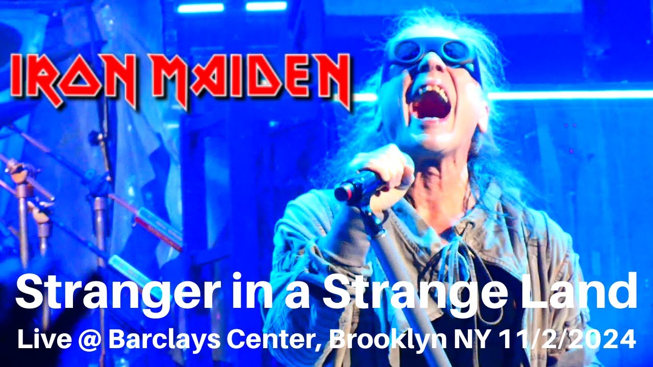 Iron Maiden - Stranger in a Strange Land LIVE @ SOLD OUT Barclays ...