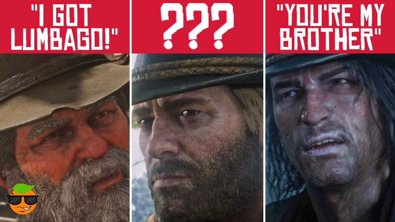 Every Gang Member's Best Quote (RDR2) - YouTube