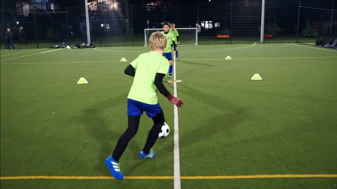Football Skills #9 - Attacking Play: Offensive Combinations - YouTube