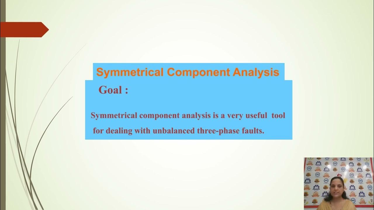 Power System-Introduction to symmetrical components- Ms. M.K. Parve - YouTube