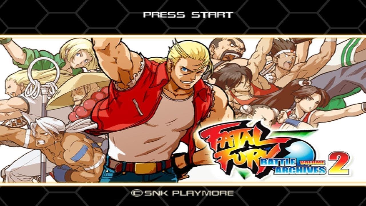 Fatal Fury Battle Archives Volume 2 PS2 gameplay - YouTube