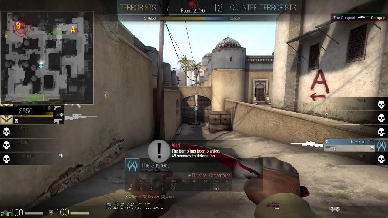 [CS:GO] Overwatch - Silent Aim!? :D - YouTube
