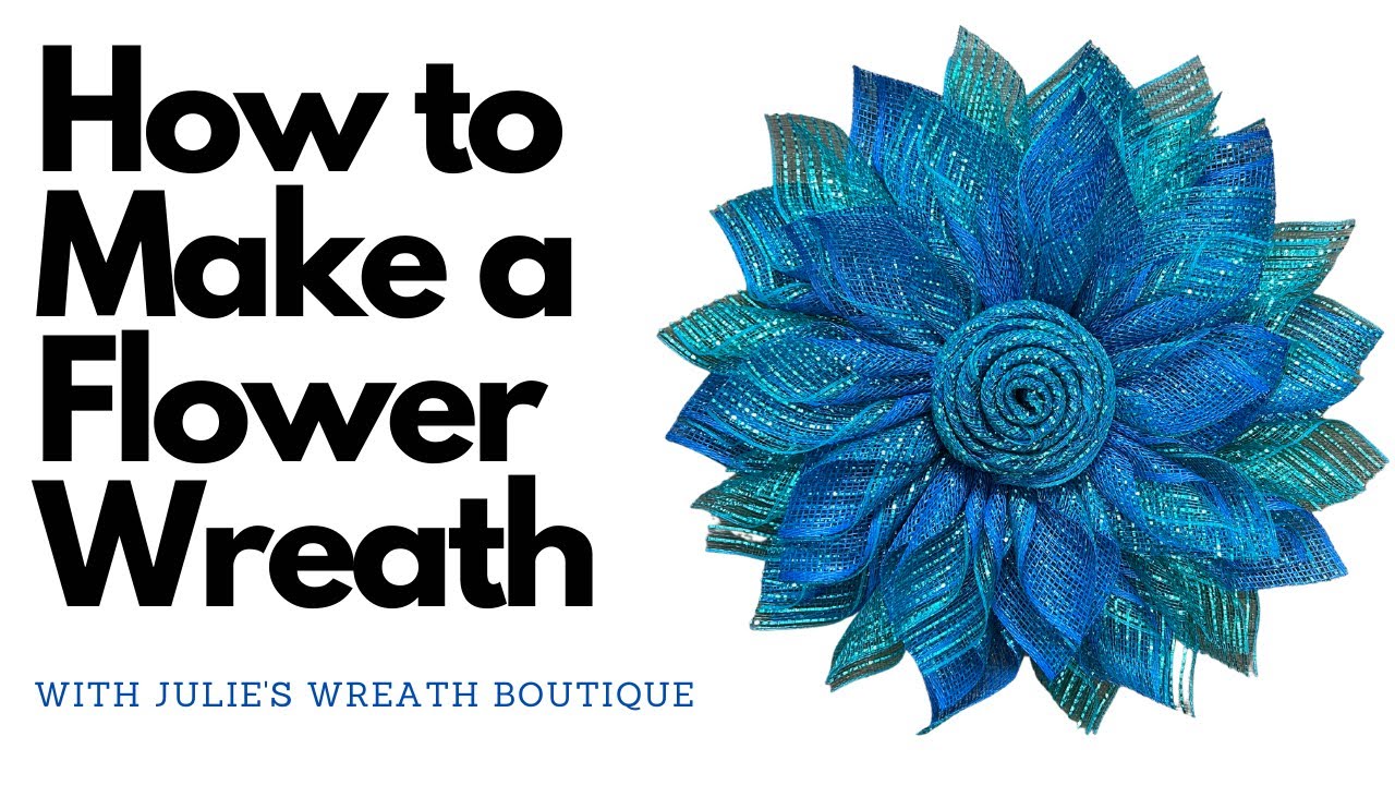 How to Make a Wreath | How to Make a Flower Wreath | Fused Petal ...