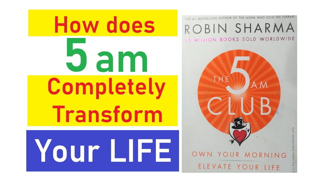 Book Summary Part 2 | The 5am Club | Waking Up at 5 am Every Day Will ...