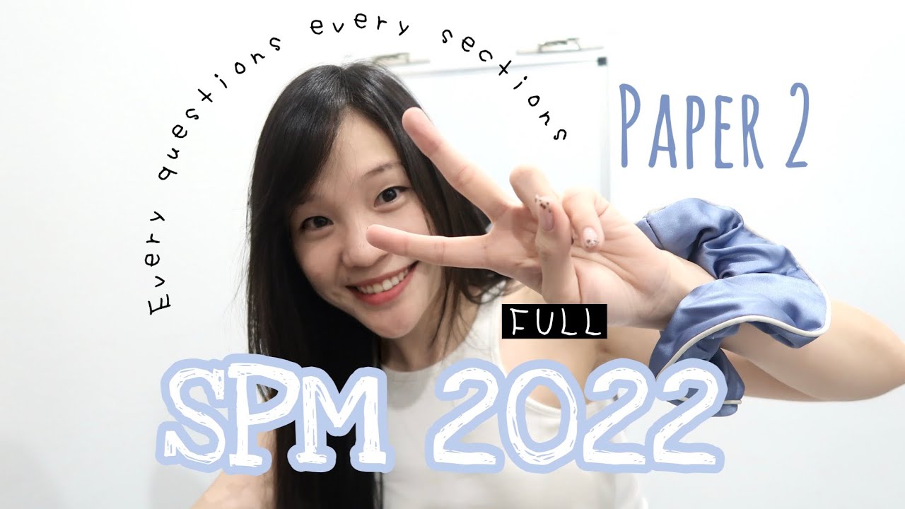 【ENG】 ADD MATHS REVISION | SPM 2022 (Paper 2) FULL - YouTube