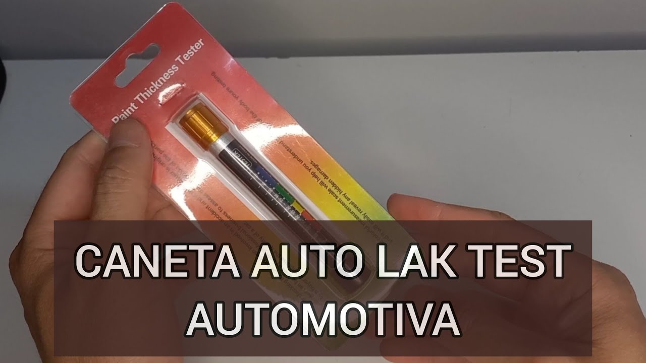COMPREI UMA CANETA AUTO LAK TEST AUTOMOTIVA – caneta de teste de ...