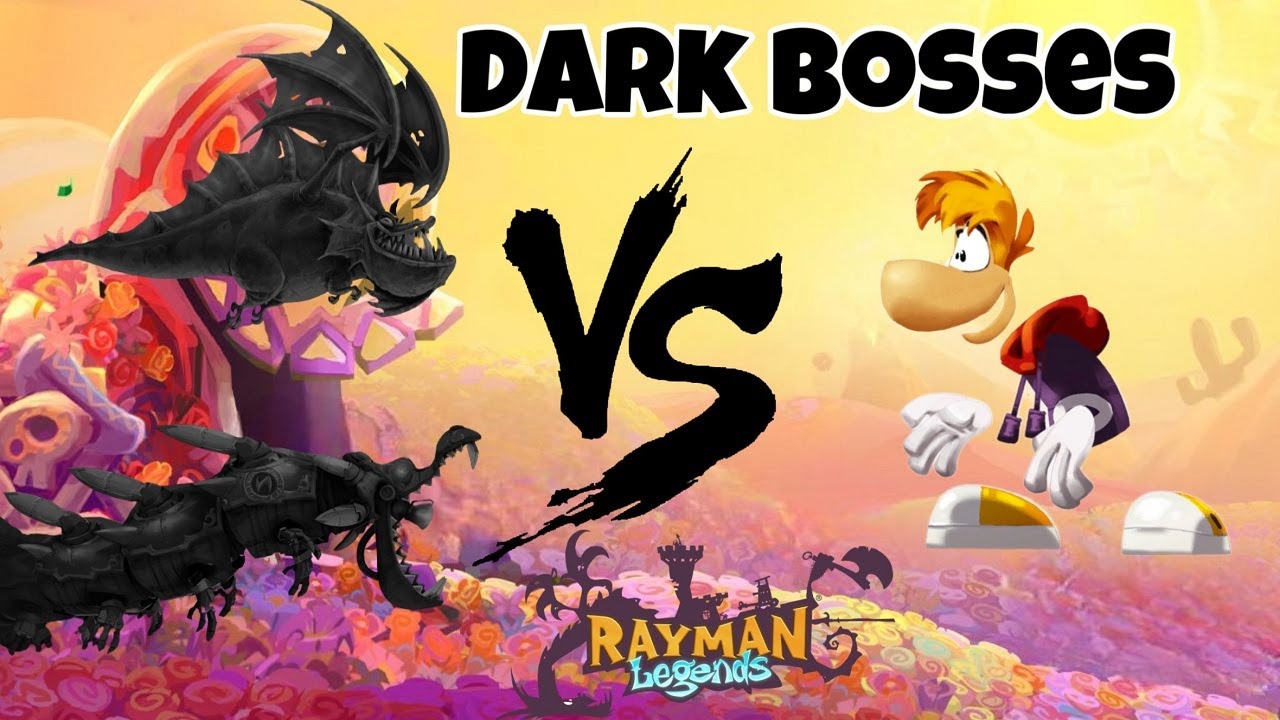 rayman legends dark bosses - YouTube