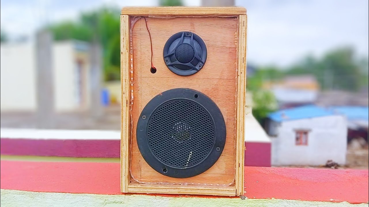 HOW TO 6 inch Speaker Box DJ🔥 30W 🔊 #MKJE - YouTube