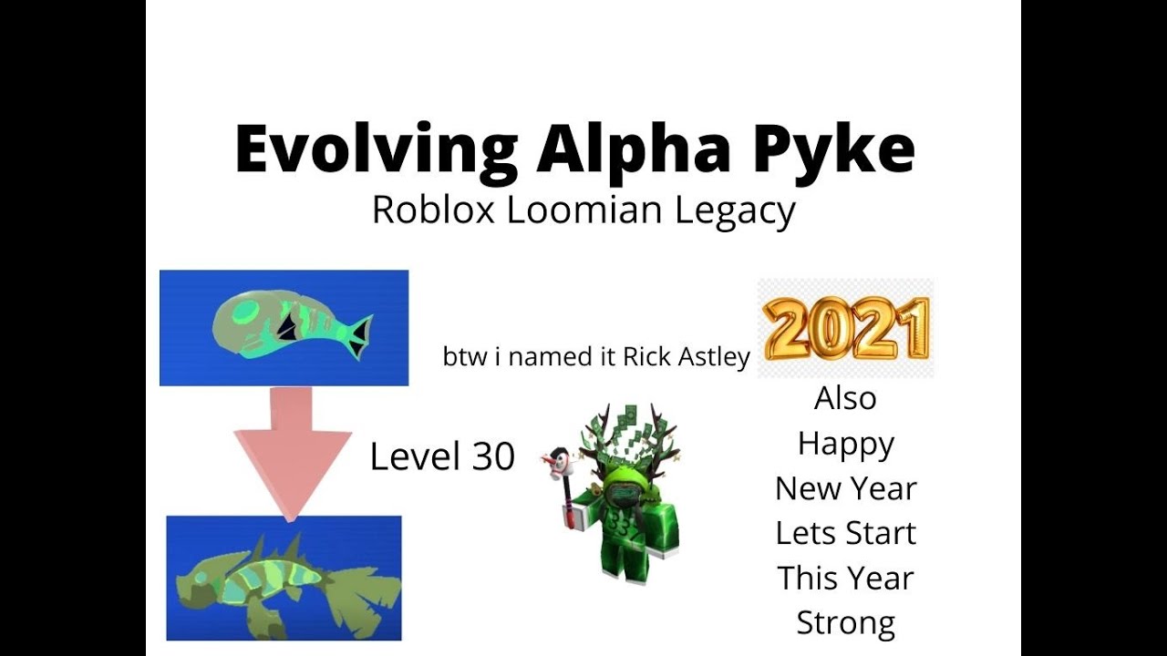Evolving Alpha Pyke (Roblox Loomian Legacy) - YouTube