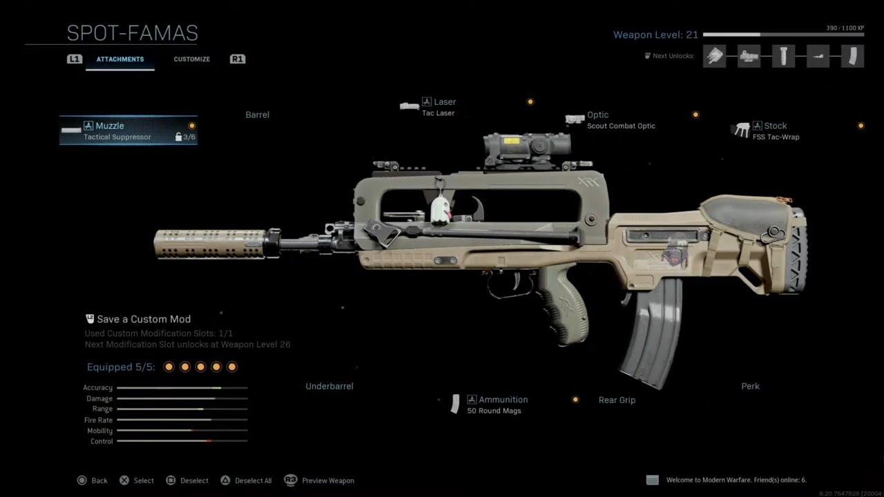 [STREAM] Call of Duty MW (season iii-Rank 111) FR 5.56 FAMAS Assault ...