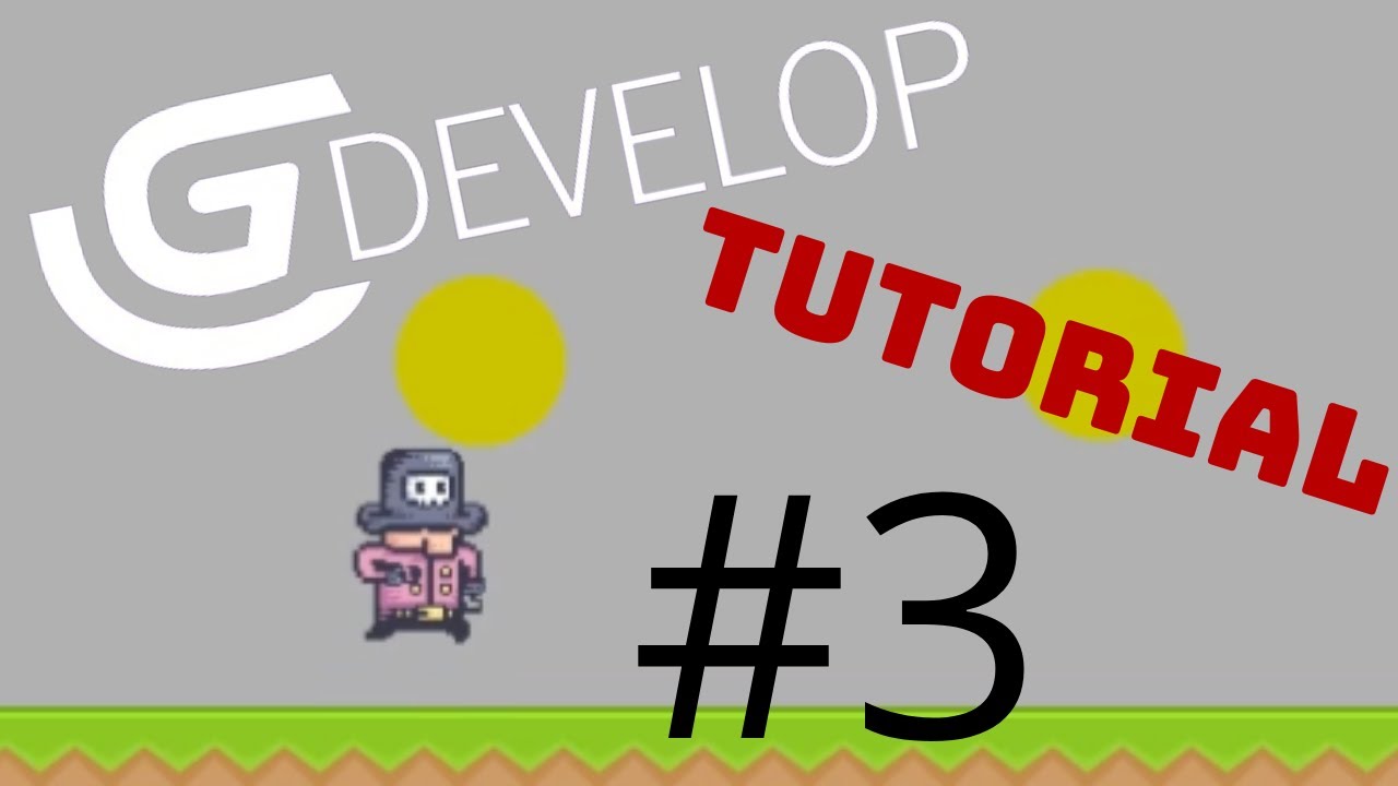 Gdevelop tutorial #3 | Életerő és ellenfél! - YouTube