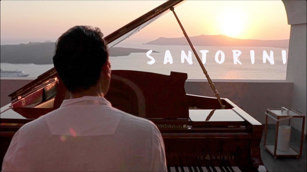 Arash Behzadi performing piano live in Santorini. - YouTube