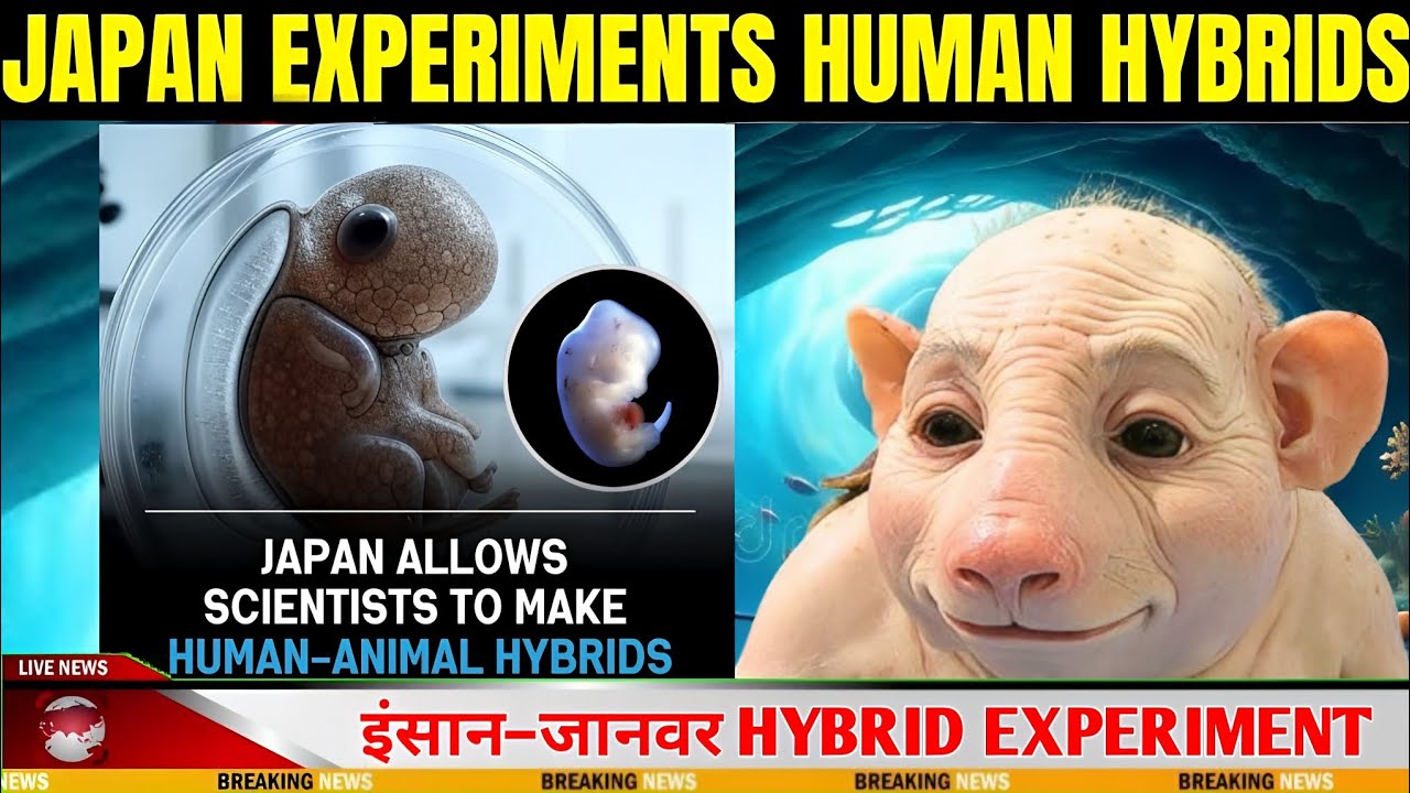 JAPAN EXPERIMENTS HUMAN HYBRIDS || HUMAN - ANIMAL HYBRID EXPERIMENT IN ...