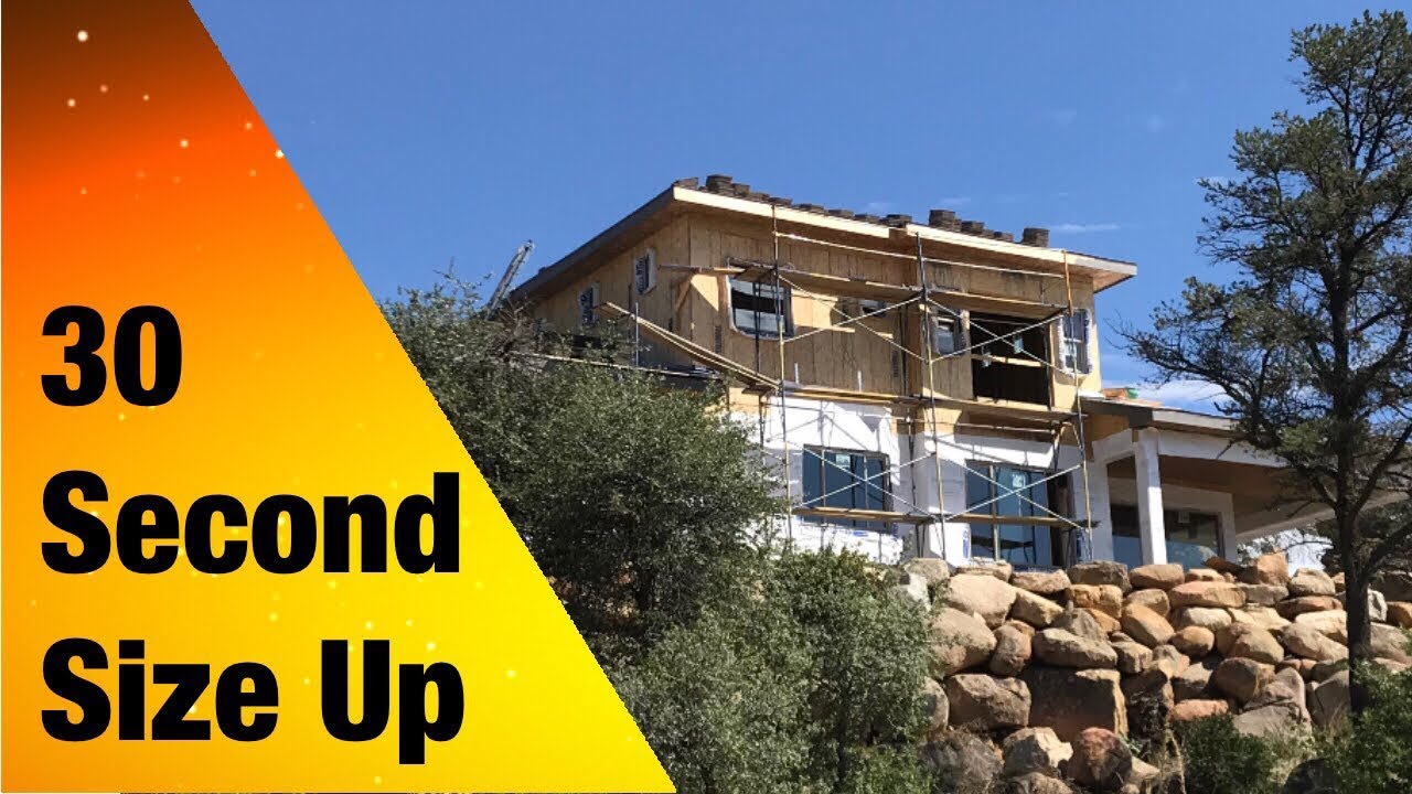 30 Second Size Up: Mid-Construction Single Family Residential Structure ...