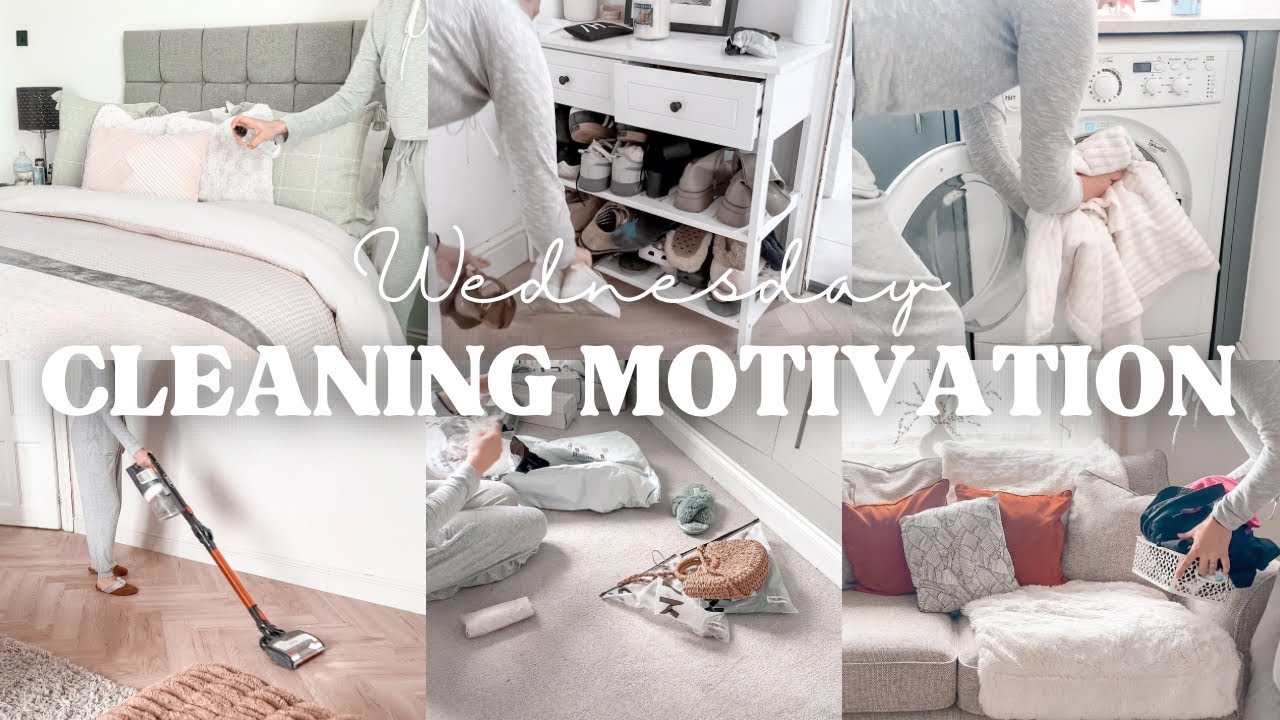 WEDNESDAY CLEANING MOTIVATION 🌞 - YouTube