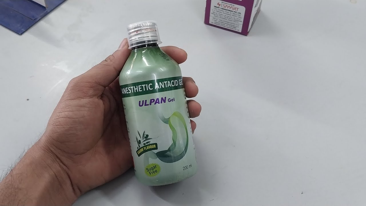 Ulpan gel// Antacid gel// gas and Acidity// review in hindi - YouTube