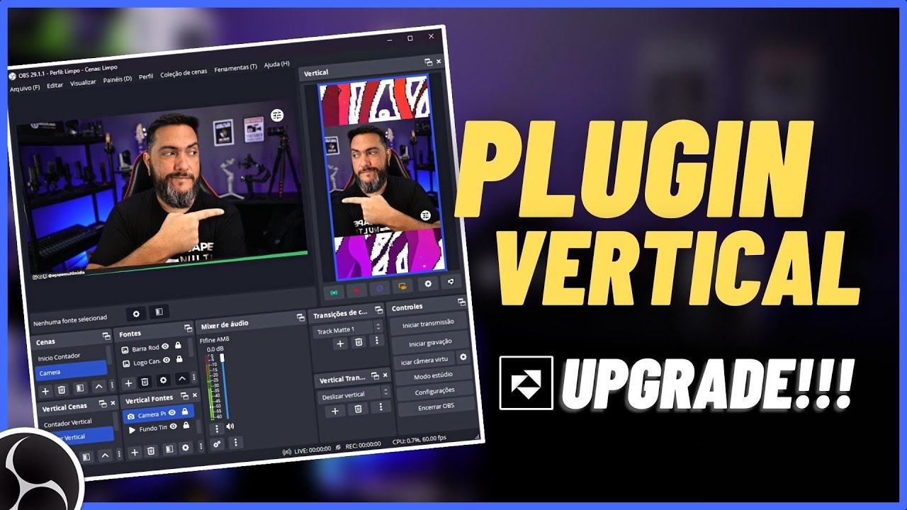 PLUGIN LIVES NA VERTICAL PARA OBS 29 [Aitum.tv] Atualizado (Horizontal ...