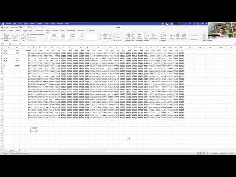 Business Analytics - Excel - Two-Way Data Table Example 2 - YouTube